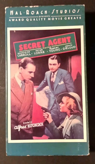 ALFRED HITCHCOCK THE Secret Agent VHS VCR Tape Movie NR Used £7.45 ...