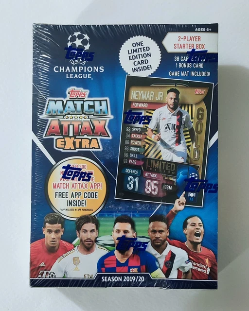 MATCH ATTAX EXTRA 2019/20 2-Player Starter Box Sealed LL. £25.08 ...