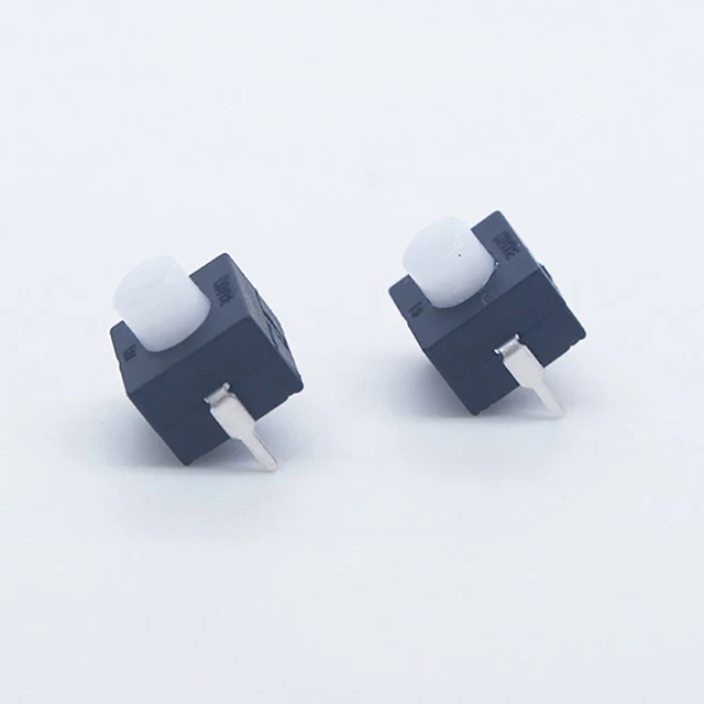 10PCS 8*8*9.5MM 2 Pin ON OFF Electric Push Flashlight Push Button ...