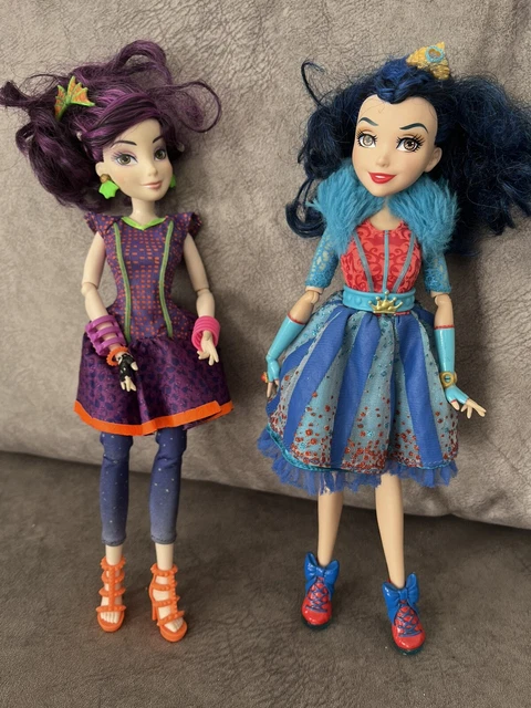 DISNEY DESCENDANTS DOLLS - Neon Ball - Evie And Mal £24.99 - PicClick UK