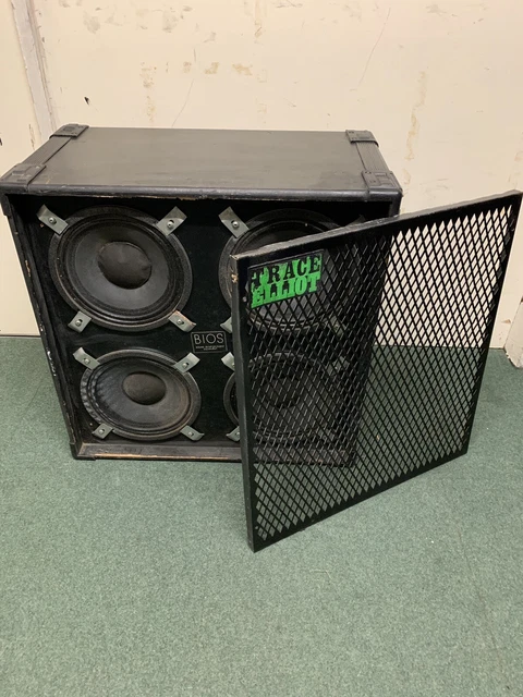 TRACE ELLIOT 4X10X75W8OHM 300w bass guitar cab box speaker gig stack ...