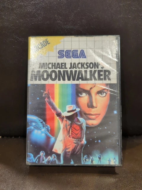 SEGA MASTER SYSTEM - Michael Jackson's Moonwalker - Complete With ...