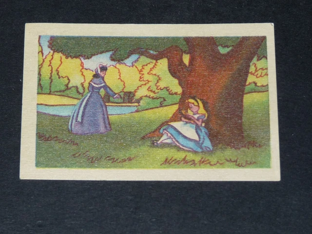 #45 IMAGE CHOCOLAT Tobler 1952 Alice Au Pays Merveilles Dessin Anime ...