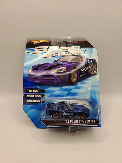 HOT WHEELS SPEED Machines '06 Dodge Viper SRT10 EUR 22,06 - PicClick FR