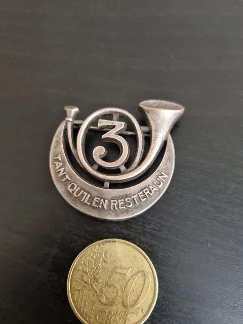 INSIGNE CAVALERIE , 3 Rgt. de Chasseurs d'Afrique. Arthus Bertrand Paris déposé EUR 32,00 ...