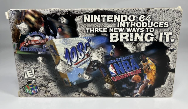 NINTENDO 64 N64 Sports Promotional Trailer VHS Tape RARE! 1996 £13.54 ...