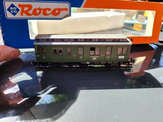ROCO 44030 GERMAN 2nd class passenger coach DB £15.00 - PicClick UK