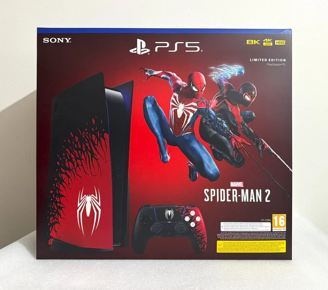 SONY PS5 CONSOLE Marvel's Spider-Man 2 Limited Edition Bundle European ...