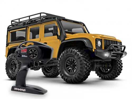 TRAXXAS TRX-4M LAND Rover Defender 1:18 RTR 4WD Mini RC Crawler Tan ...