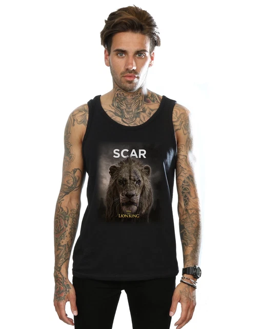 DISNEY HOMME THE Lion King Movie Scar Poster Tank Top EUR 27,59 ...
