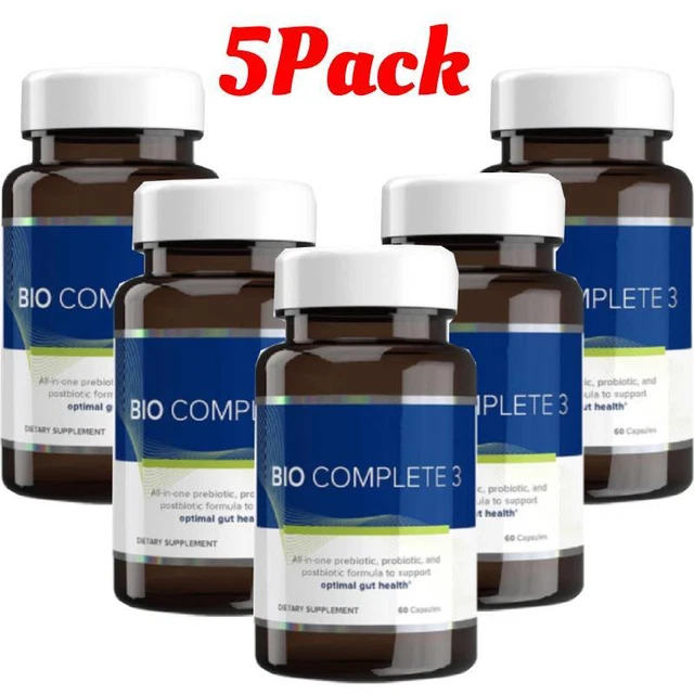 GUNDRY MD BIO COMPLETE 3 NEW PreBiotic ProBiotic&Post Biotic 5Pack- £19 ...