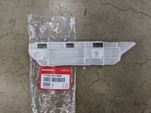 GENUINE HONDA SPACER R Front Bumper Side 71193-SHJ-A00 $33.25 - PicClick AU