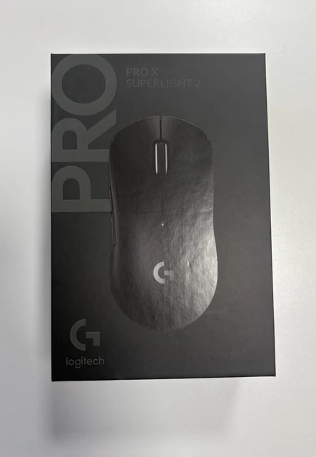 LOGITECH G PRO X SUPERLIGHT 2 LIGHTSPEED Wireless - Black (910006628 ...