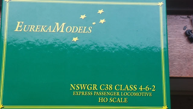 EUREKA MODELS &NSWGR& 38 Class Streamlined 4-6-2 Passenger Loco #3805 ...