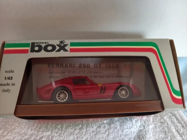 BOX FERRARI 250 GT 56 PROVA - Modele BOX Italie N°8405 EUR 25,00 ...