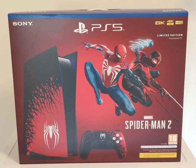 PLAYSTATION 5 CONSOLE Marvel’s Spider-Man 2 Édition Limitée Bundle - NEUF SCELLÉ ! EUR 725,81 ...