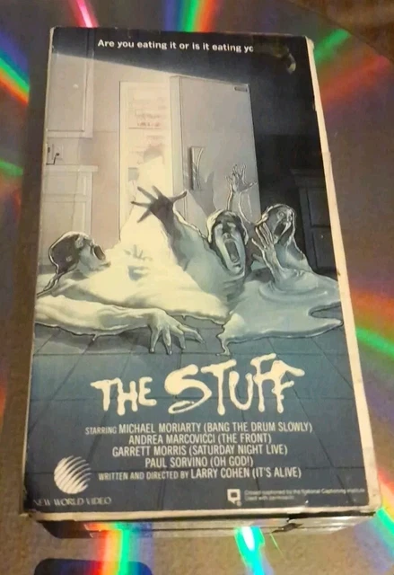 THE STUFF VHS Horror Movie New World Video RARE Larry Cohen 1985 £36.40 ...