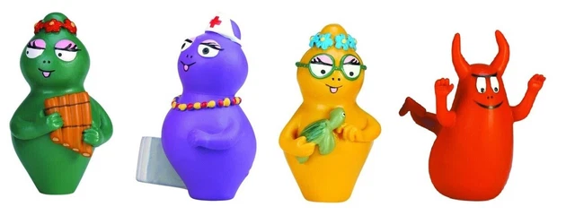 BARBAPAPA BARBALALA BARBABELLE Barbotine Barbabravo Selección Plastoy ...