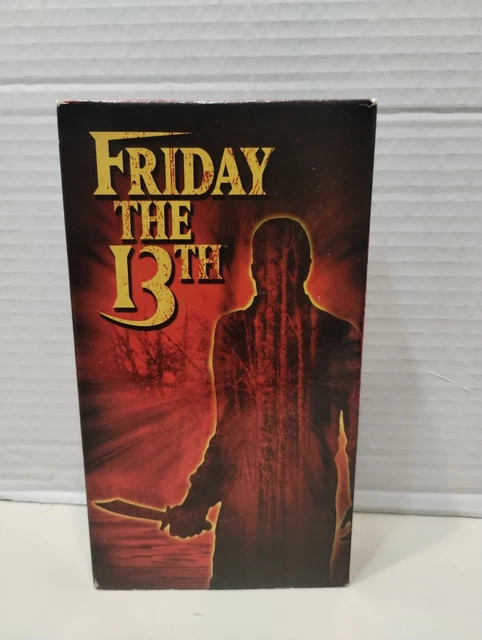 FRIDAY THE 13TH - Part 1 (VHS, 2001 Rare Cover Horror Slasher £22.14 ...