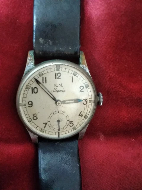 KM SIEGERIN WW2 Kriegsmarine / German Navy Officers rare watch £312.72 ...
