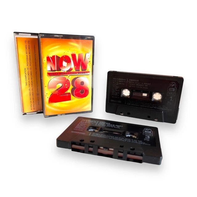 NOW THATS WHAT I Call Music 28 - Original Double Cassette Album - 1994 ...