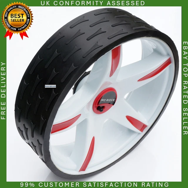PRO RIDER GOLF Trolley Tyre Tread Golf Trolley Wheel Rubbers Only £21. ...