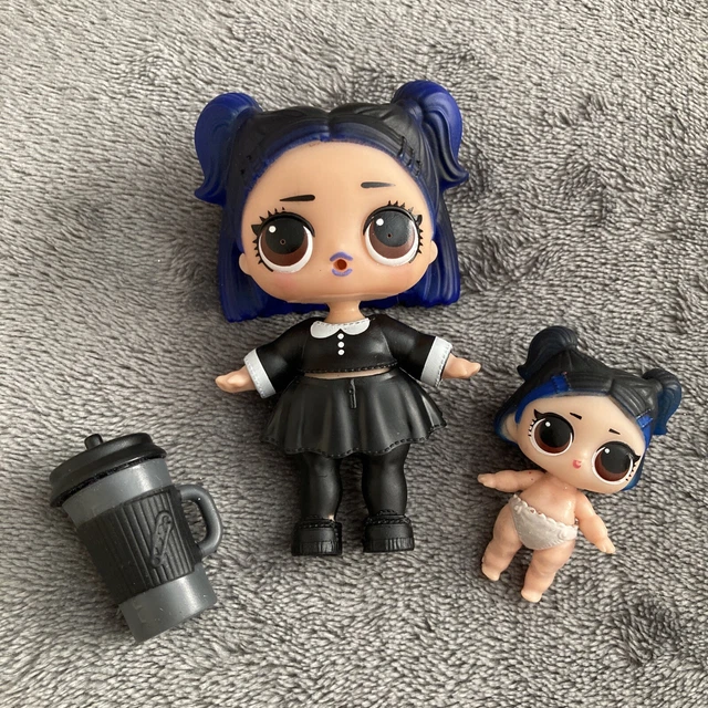 LOL DOLL BUNDLE Midnight Dusk Family Big Sister Doll & Lil Sister Doll ...