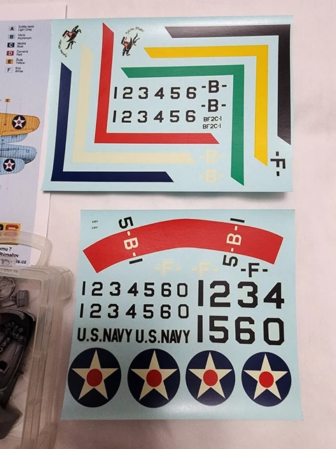 HASEGAWA LONE STAR Models BFC2 / F-11C1 US Navy Fighter - 1/32 Plastic ...