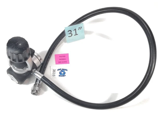 OCEANIC DX4 SCUBA Dive Regulator Yoke 1st Stage + Standard Inflator ...