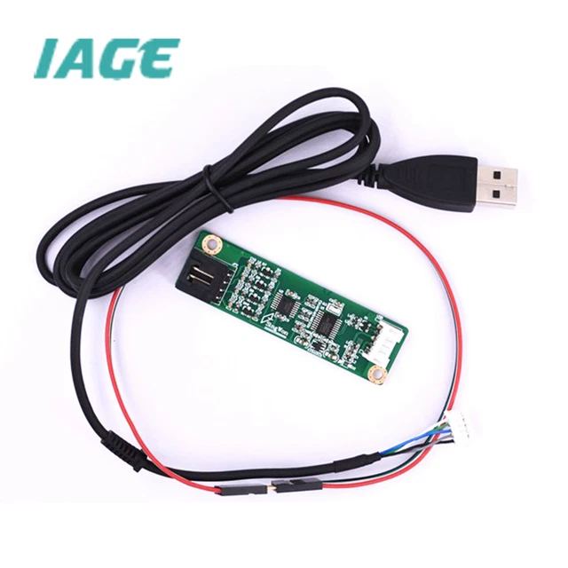 4 WIRE RESISTIVE USB Touchscreen Controller LCD Touch Screen Panel ...