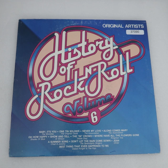 VARIOUS ARTISTS THE History Of Rock 'N Roll Vol 6 Compilation LP Vinyl ...
