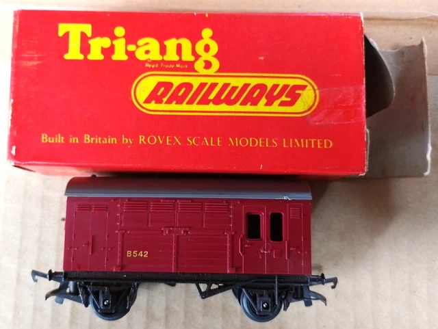 VINTAGE TRIANG HORNBY R123 Horse Wagon OO Scale. EC. In original box ...