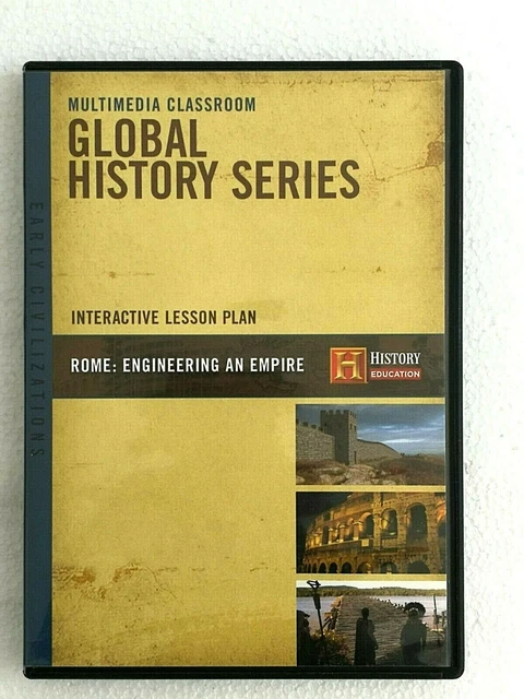 GLOBAL HISTORY SERIES Rome: Engineering An Empire DVD/CD-ROM Set (2006 ...