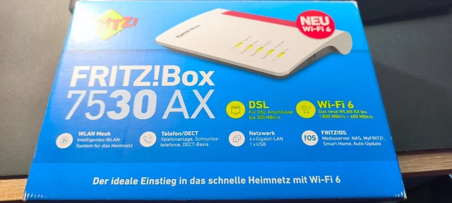AVM FRITZ!BOX 7530 AX WLAN-Router mit Modem (20002930) EUR 130,00 ...
