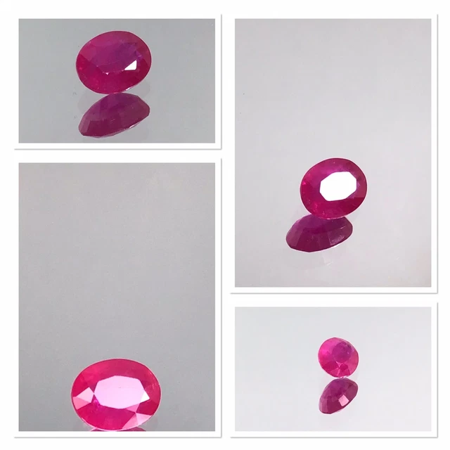 BURMESE RUBY 1.39 Crt natural oval cut certified natural gemstone Top ...
