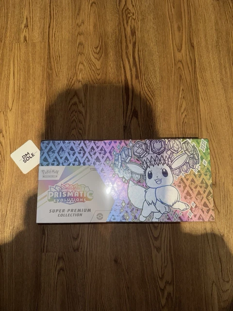 POKEMON TCG SCARLET & Violet Prismatic Evolutions Box Super Premium ...
