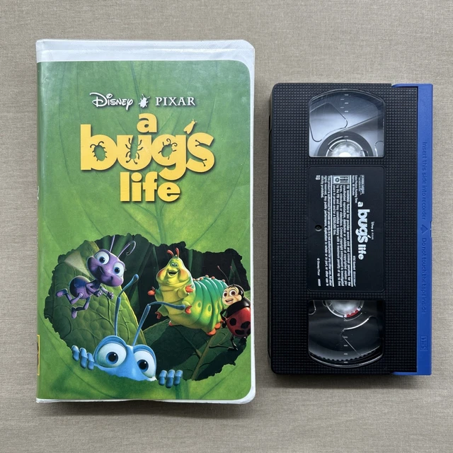 A BUGS LIFE (VHS 1998) Disney Pixar Animation Comedy Quest Animal ...