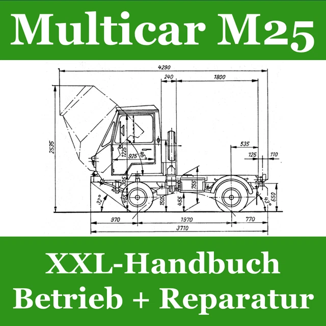 Technische Daten Multicar M25