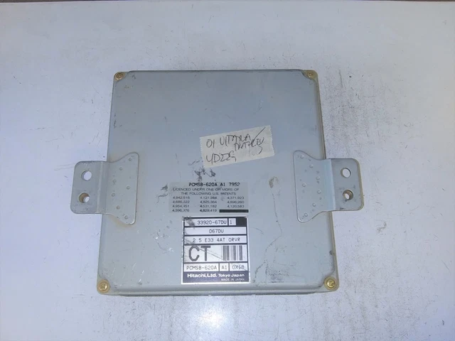 2001 CHEVY TRACKER Ou Vitara ECU ECM Ordinateur 33920-67DU1 EUR 93,29 ...