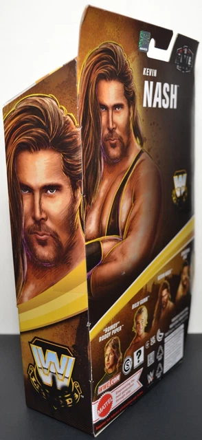 MATTEL WWE WRESTLING Elite Collection Legends Series 12 Figure Kevin ...