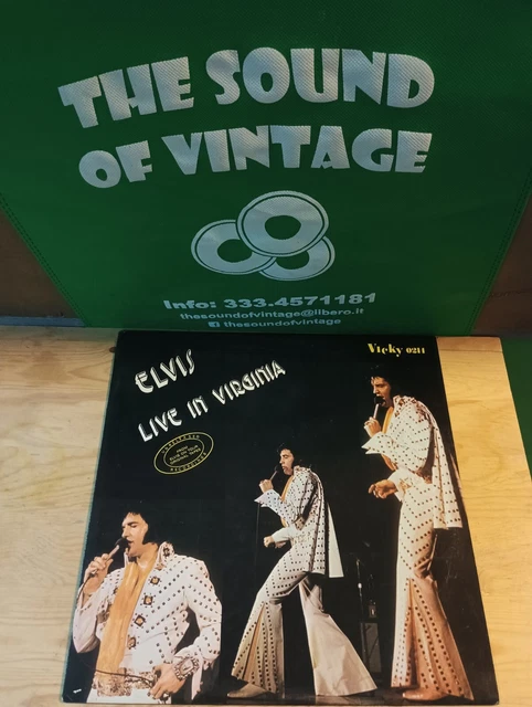 ELVIS PRESLEY - Elvis Live In Virginia - Lp EUR 30,00 - PicClick IT