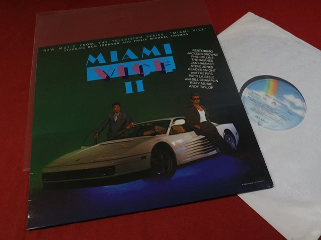 VARIOUS MIAMI VICE II Soundtrack - LP MCA 254445-1 Germany 1986 near ...