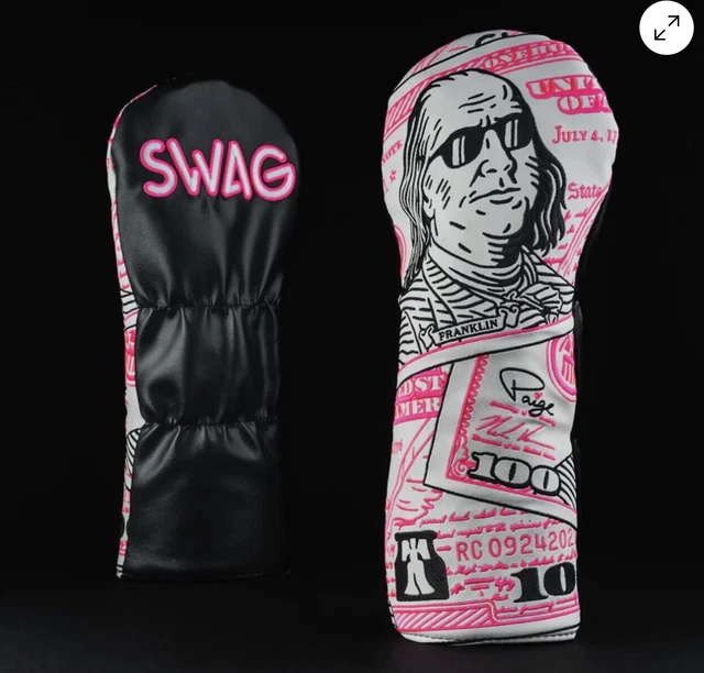 SWAG GOLF PAIGE Spiranac Payola Pink Driver Cover SEALED EUR 192,14 ...