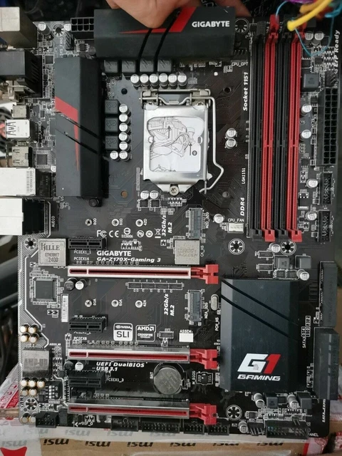 GIGABYTE GA-Z170X-GAMING 3 Motherboard Intel Z170 LGA 1151 DDR4 DVI ATX EUR 85,34 - PicClick FR