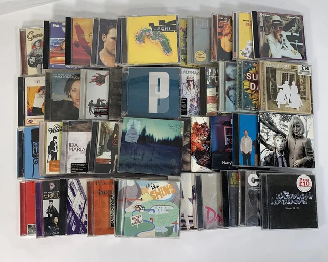 MUSIC CD COLLECTION Job Lot Mixed Artist Rock Indie Pop X 47 Albums $54 ...