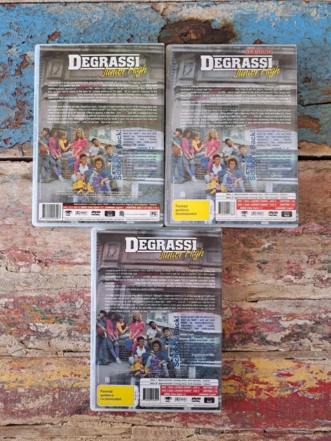 DEGRASSI JUNIOR HIGH Complete Series Season 1-3 DVD Region 4 Cult TV FREE POST £18.94 - PicClick UK
