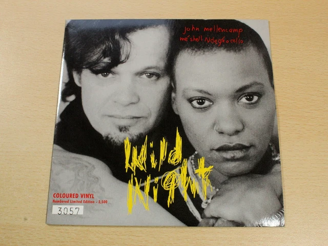 JOHN MELLENCAMP & Me'Shell NdegeOcello/Wild Night/1994 7" Single/Yellow ...