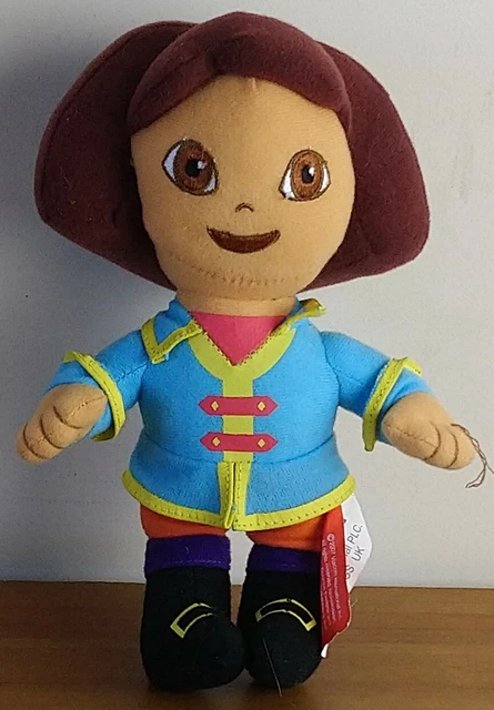 DORA THE EXPLORER Pirate Plush Soft Toy Female TV Nickelodeon Doll 21cm ...