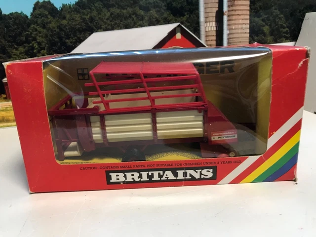 BRITAINS.1:32.FARM. POTTINGER LOADER Wagen Hay,Straw,Grass Lifter ...
