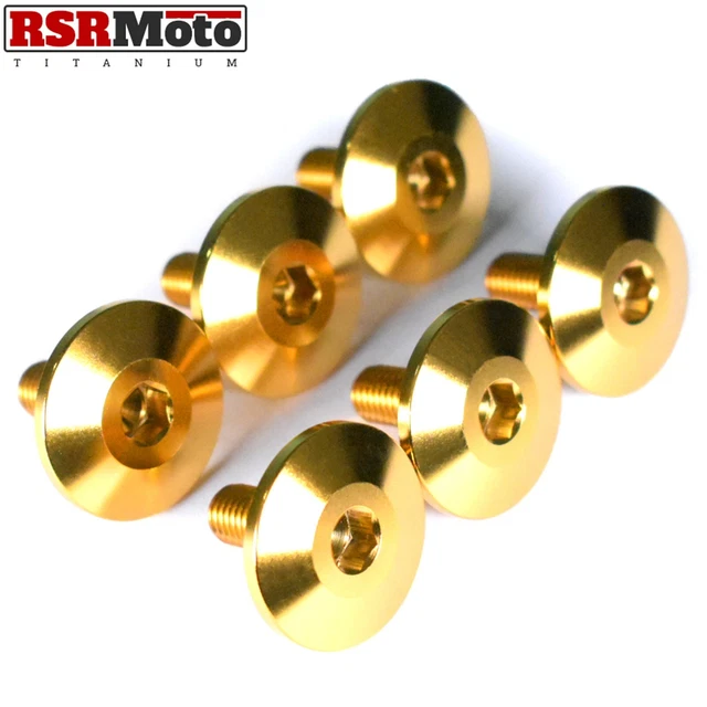 SUZUKI GSXR1000 TITANIUM Cam Valve Cylinder Head Cover Bolts, All ...